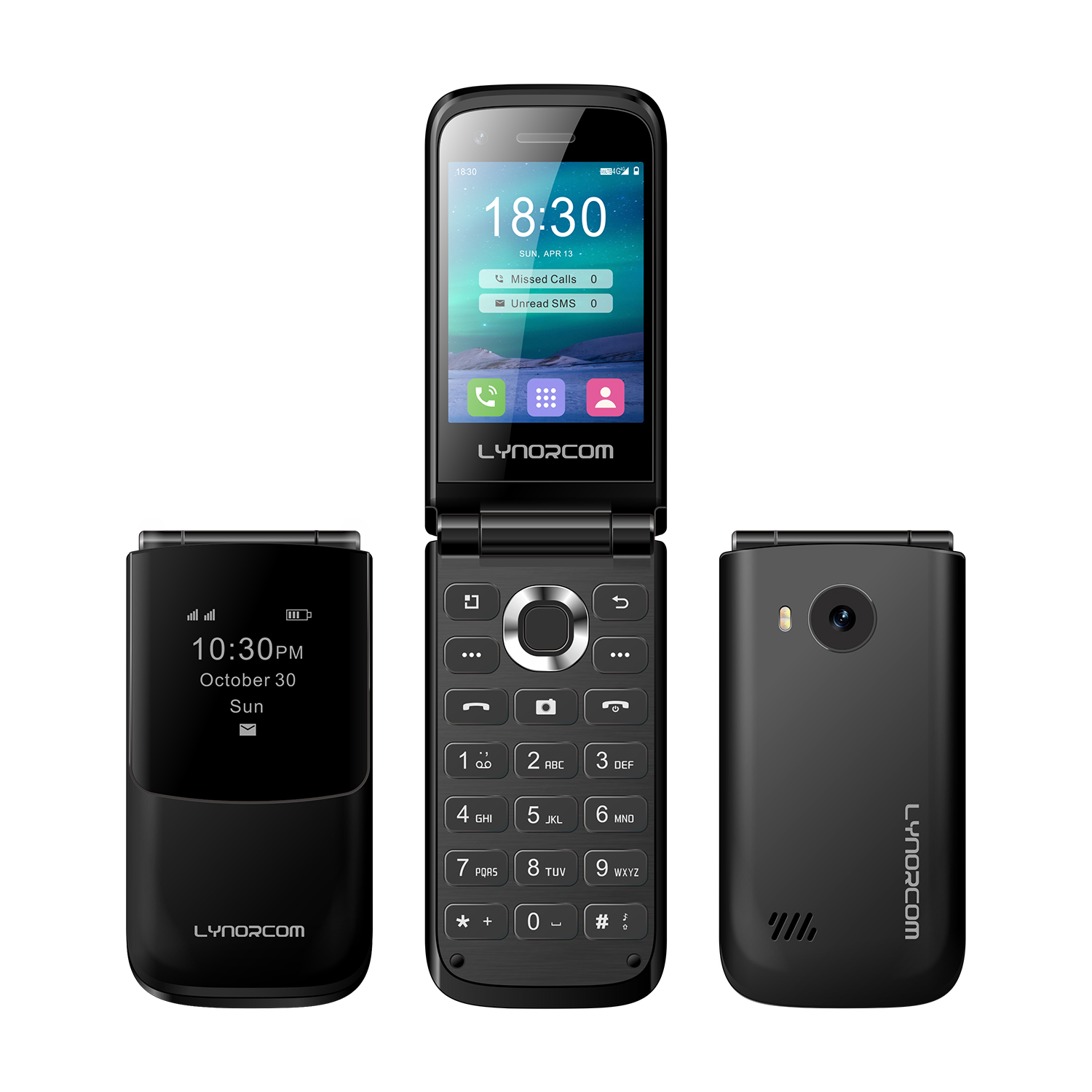 F220 filp phone 2.83" HD + 1.44" Dual Screen Flip Smartphone 3GB + 32GB ...